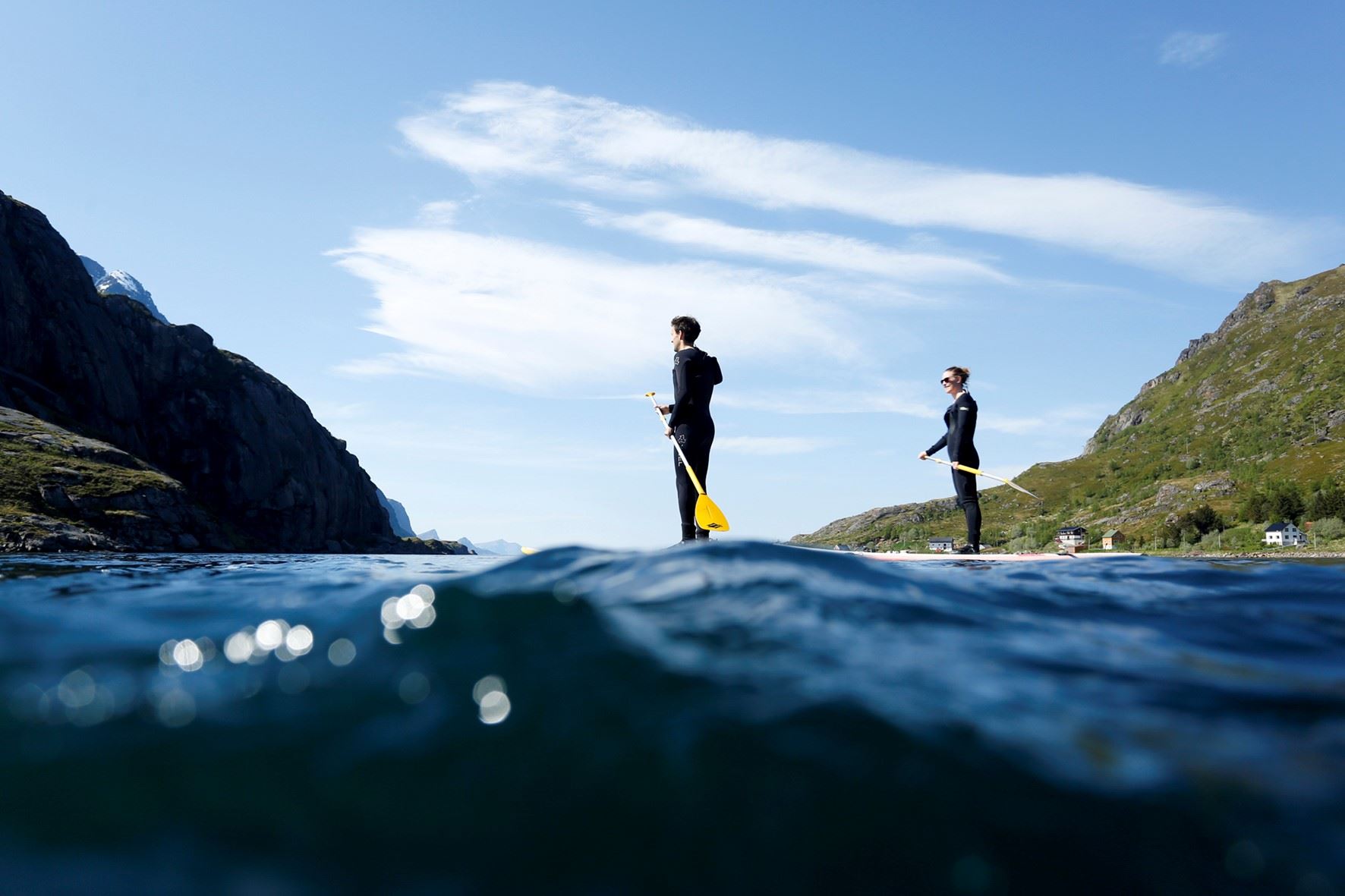 Stand-Up Paddle Tour - Unstad Arctic Surf - Visit Lofoten