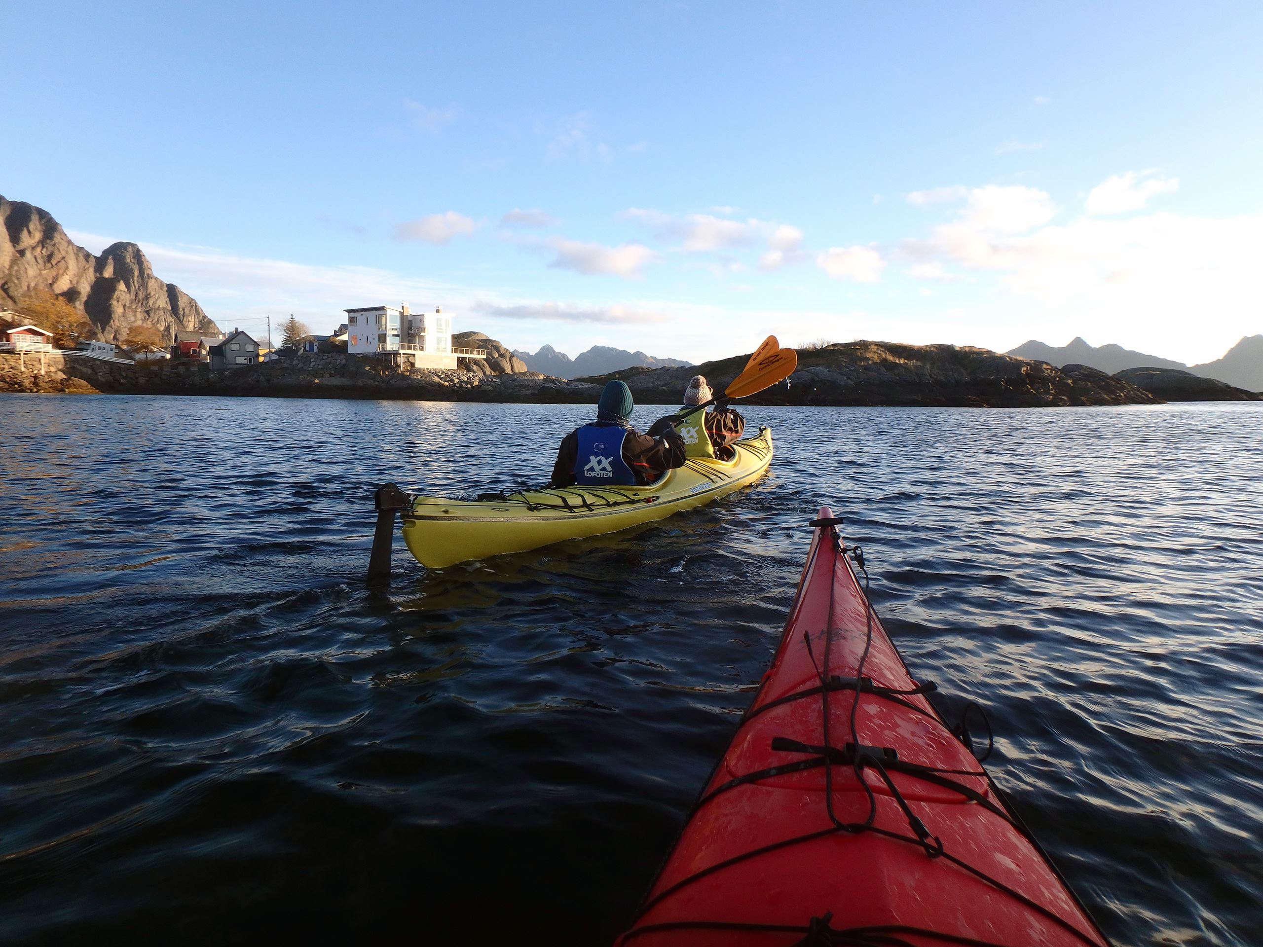 Winter kayaking - XXLofoten - Visit Lofoten