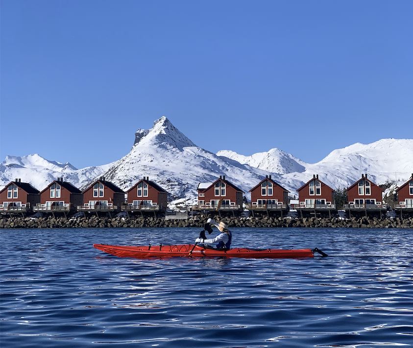 Winter kayaking - XXLofoten - Visit Lofoten